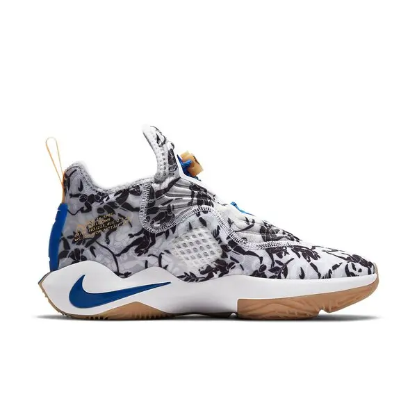 Nike Lebron Soldier 14 'sisterhood' High Top Sneakers - Black/white/blue