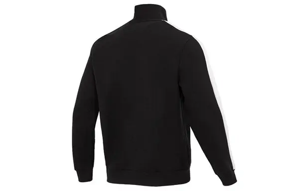 PUMA Team Badge Zipper Track Jacket - Black