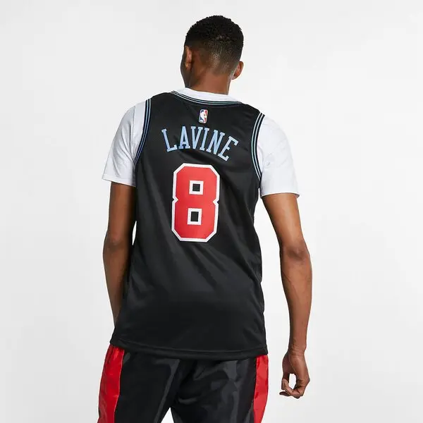 Nike Nba Chicago Bulls Swingman Edition Jersey Zach Lavine 8