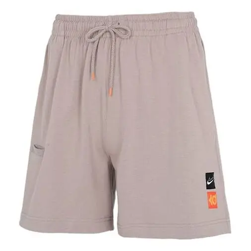 Nike Kd Durant Basketball Training Knit Shorts - Yellow