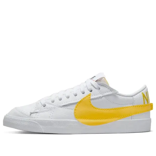 Nike Blazer Low Jumbo Sneakers - White/yellow