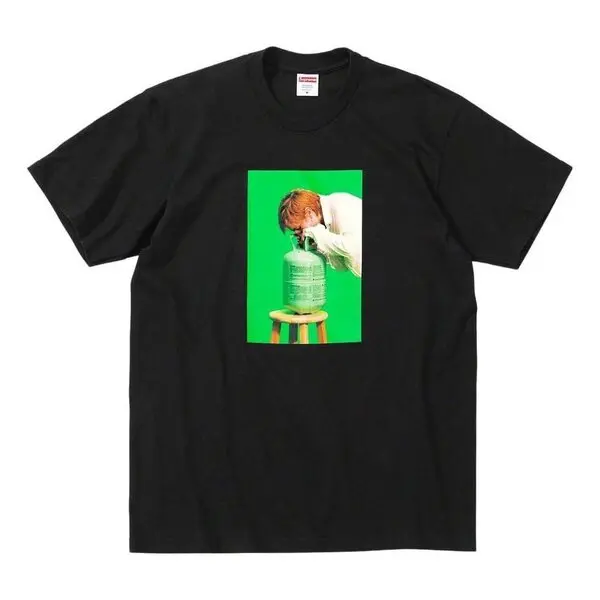 Supreme X Mark Leckey Fw23 Week4 Greenscreen T-shirt - Black