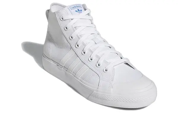 Adidas Nizza High Top Sneakers - White