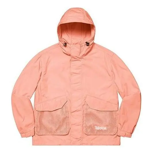 Supreme Mesh Pocket Cargo Jacket - Pink