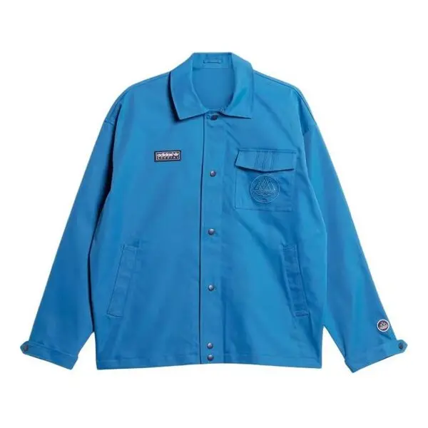 Adidas Wingrove Jacket Asia Sizing - Blue