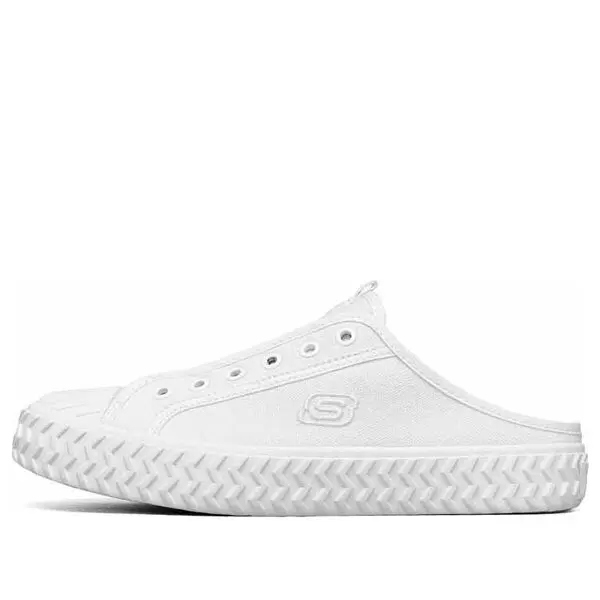 Sketchers Street Trax-cul De Sac Mules - White
