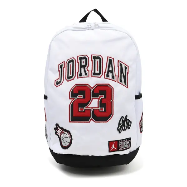 JORDAN Air 15 Backpack - White/black/red