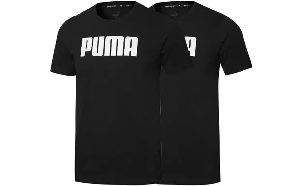 PUMA Active Logo T-shirt - Black