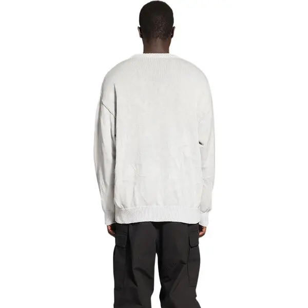 Balenciaga Bb Paris Icon Sweater - White