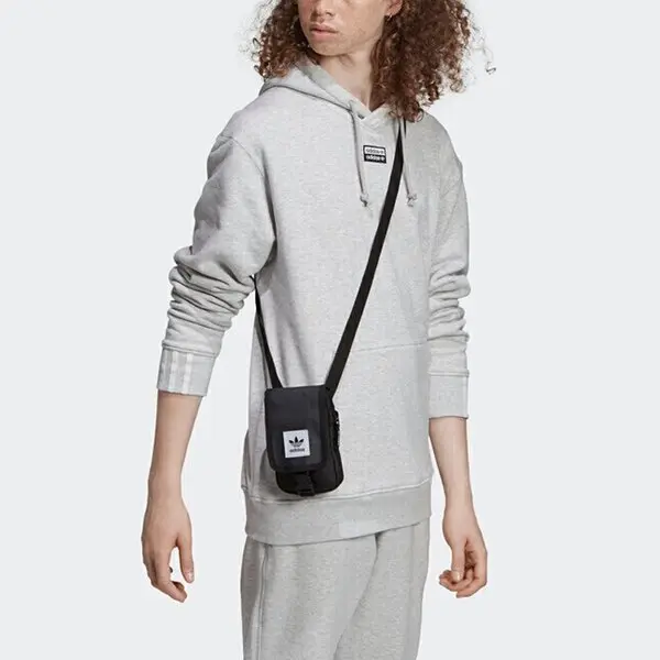 Adidas Originals Solid Color Hooded Pullover