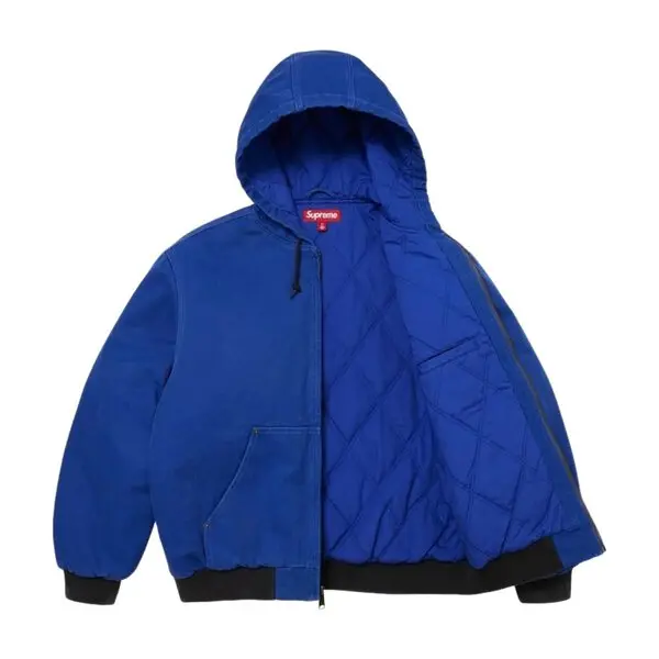 Supreme X The Misfits Hooded Work Jacket - Blue
