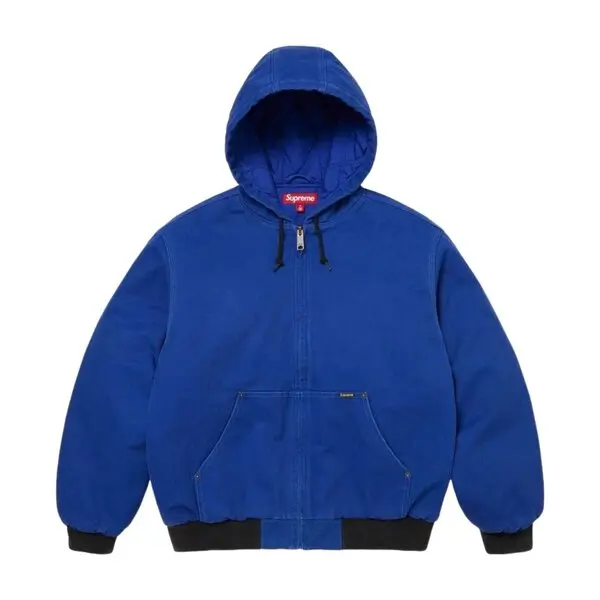 Supreme X The Misfits Hooded Work Jacket - Blue