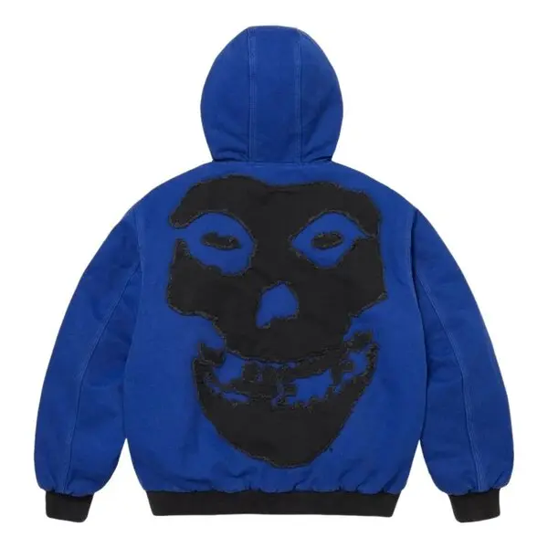 Supreme X The Misfits Hooded Work Jacket - Blue