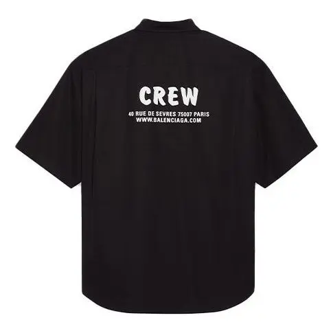 Balenciaga Crew Short Sleeve Shirt