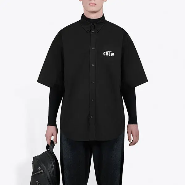 Balenciaga Crew Short Sleeve Shirt