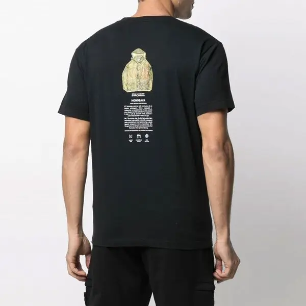 Stone Island Logo T-shirt - Black