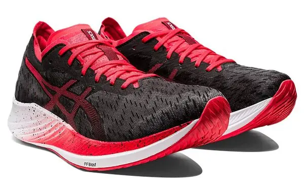 Asics Magic Speed Running Shoes - Black/red