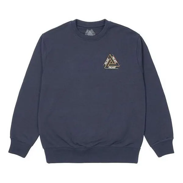 PALACE Tri-ferg Crewneck Sweatshirt - Navy