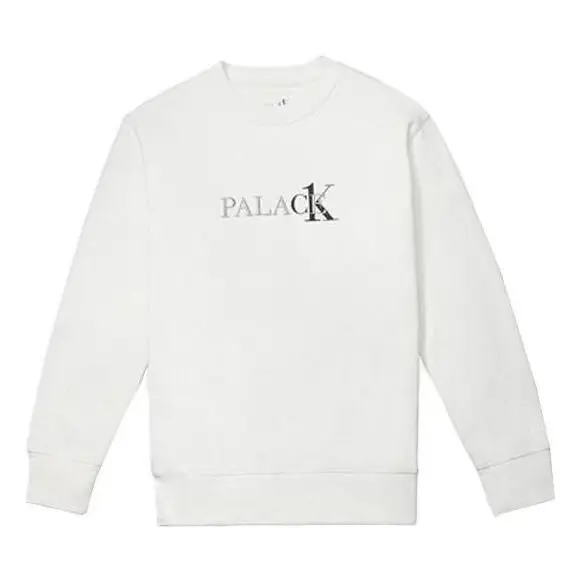 PALACE X Calvin Klein Crewneck Sweatshirt - White