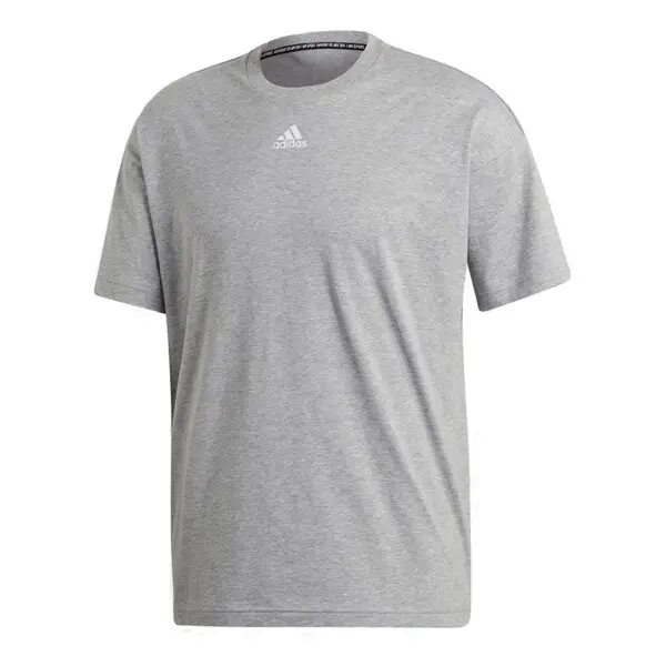 Adidas Logo Printing Stripe Causual Ventilate Male - Grey
