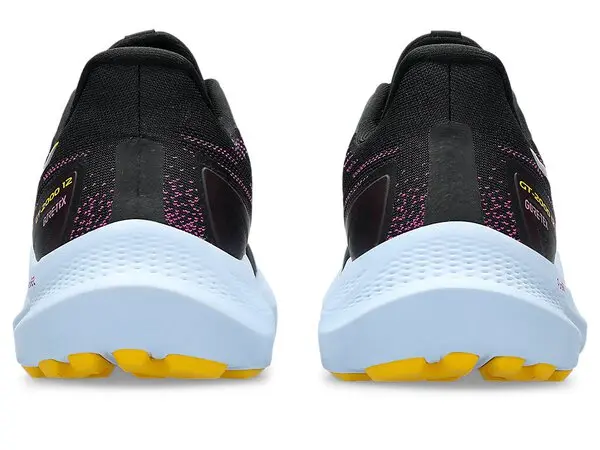 Asics Gt-2000 12 Gore-tex Sneakers - Black/saffron