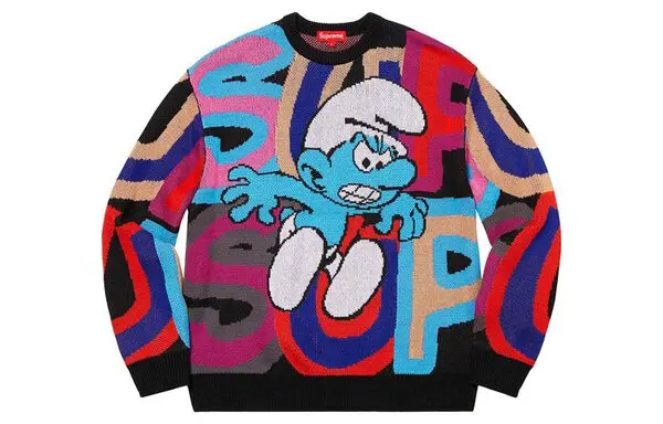 Supreme Smurfs Sweater