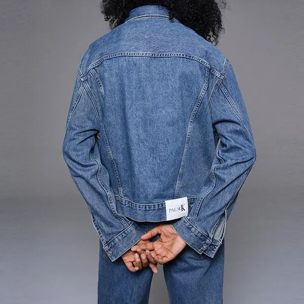 PALACE X Calvin Klein Relaxed Trucker Denim Jacket - Blue