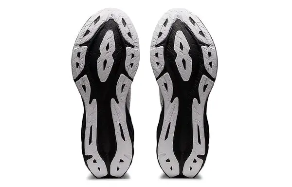 Asics Novablast 3 Platinum Athletic Sneakers - White/silver
