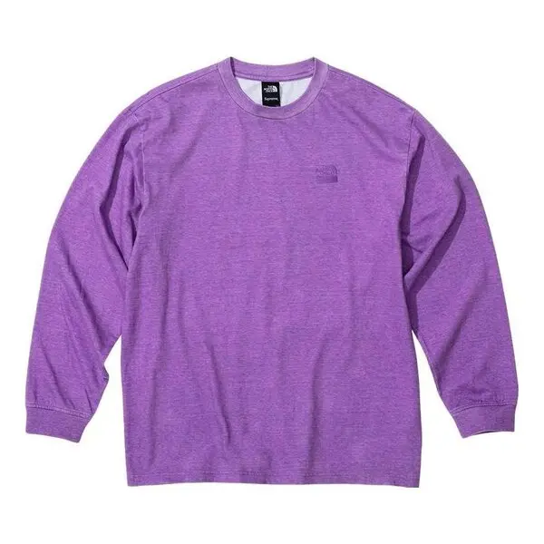 Supreme X The North Face Pigment Printed Crewneck - Purple