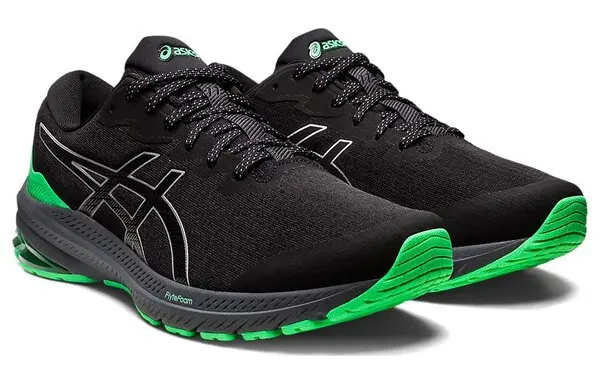 Asics Gt-1000 Lite-show Athletic Sneakers - Black/green