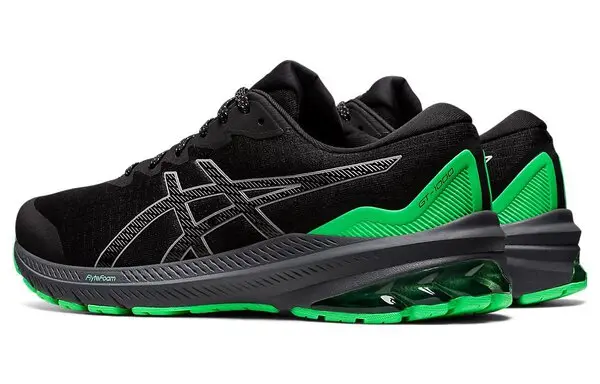Asics Gt-1000 Lite-show Athletic Sneakers - Black/green