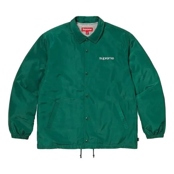 Supreme Fw23 Week11 Nyc Coach Jacket - Green