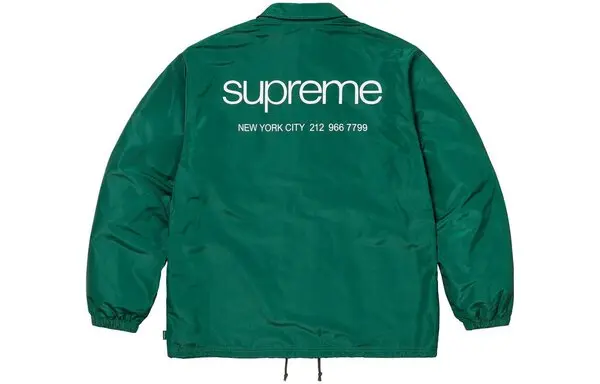 Supreme Fw23 Week11 Nyc Coach Jacket