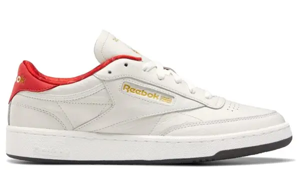 REEBOK Club C 85 Low Top Sneakers - White/red