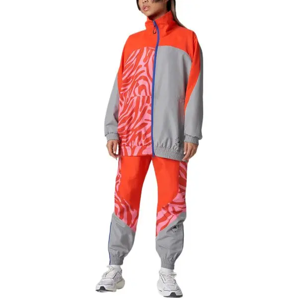 Adidas Stella Mccartney Color Blocked Track Jacket