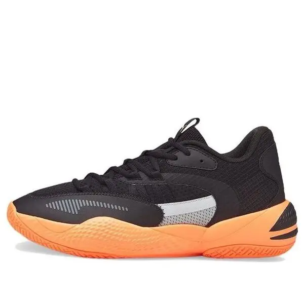 PUMA Court Rider 2.0 Low Top Sneakers - Black/orange