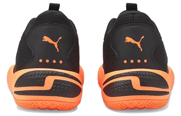 PUMA Court Rider 2.0 Low Top Sneakers - Black/orange