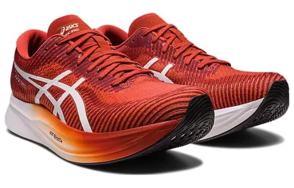 Asics Magic Speed 2 Athletic Sneakers - Spice Latte/white