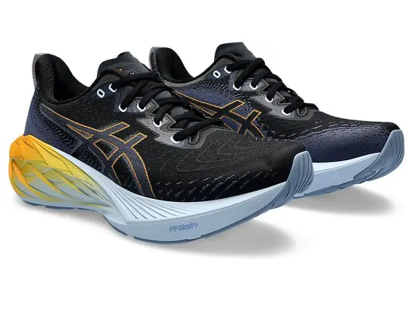 Asics Novablast 4 Athletic Sneakers - Black/thunder Blue