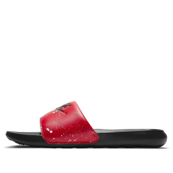Nike Victori One Printed Slide - Red/black