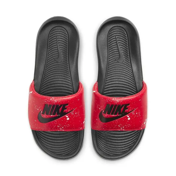 Nike Victori One Printed Slide - Red/black