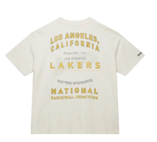 Mitchell & Ness Nba Lifestyle T-shirt 'lakers