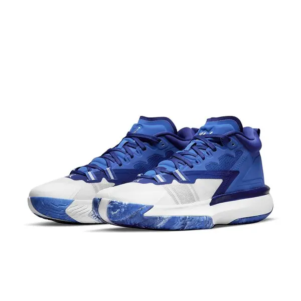 JORDAN Air Zion 1 Tb Mid Top Sneakers - Blue/white