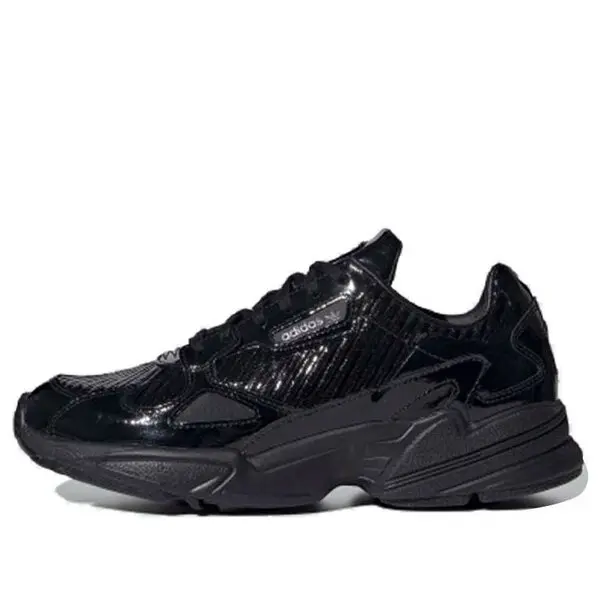 Adidas Falcon "glossy " Sneakers - Black