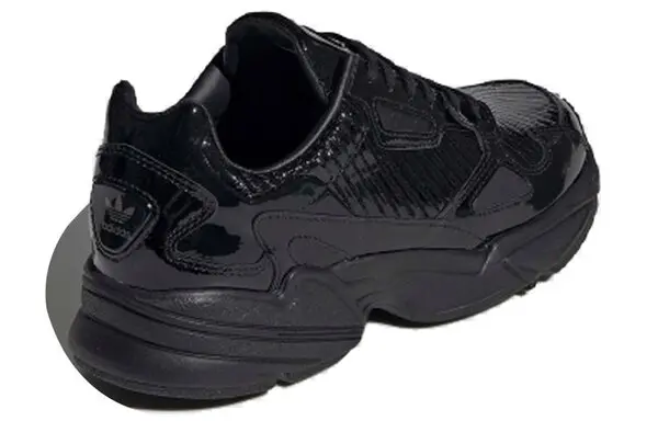 Adidas Falcon "glossy " Sneakers - Black
