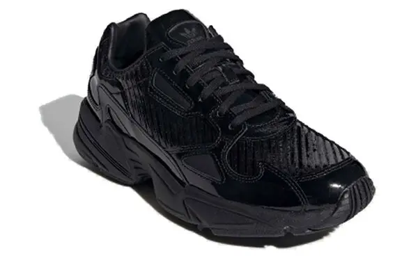 Adidas Falcon "glossy " Sneakers - Black