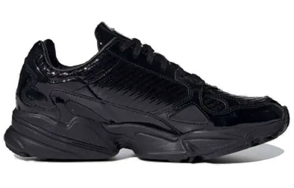 Adidas Falcon "glossy " Sneakers - Black