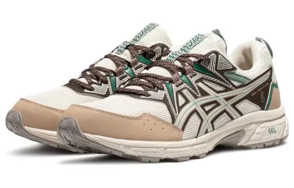 Asics Gel-venture Athletic Shoes - Tan/beige/brown