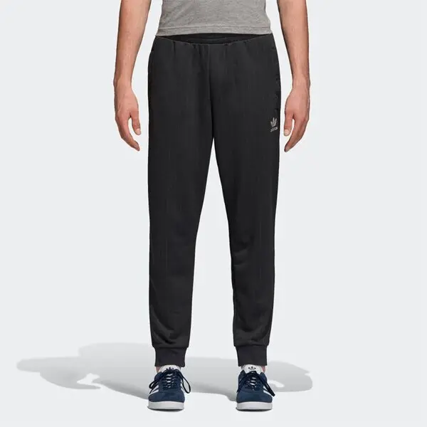 Adidas Originals Pinstripe Track Pants For Carbon