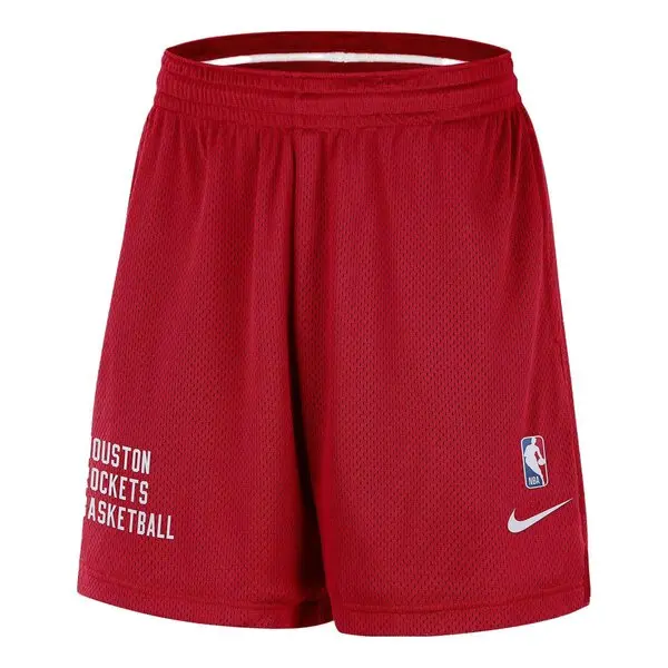 Nike X Nba Houston Rockets Mesh Shorts - Red